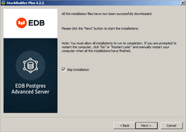 EDB Docs - EDB Postgres Advanced Server v16 - Using StackBuilder Plus
