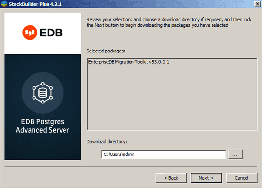 EDB Docs - EDB Postgres Advanced Server v13 - Using StackBuilder Plus to perform a minor version ...