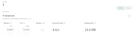 EDB Docs - EDB Postgres AI v1.3.2 - Projects