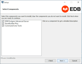 EDB Docs - EDB Postgres Advanced Server v17 - Performing a graphical installation on Windows