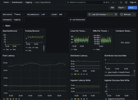 EDB Docs - EDB Postgres AI v1.3 - Loki dashboards for logging monitoring