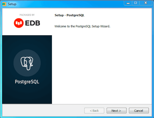 Edb Docs Installing Postgresql On Windows