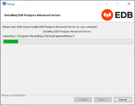 EDB Docs - EDB Postgres Advanced Server v15 - Performing a graphical installation on Windows